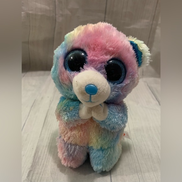 Ty | Toys | Ty Beanie Boos Hope Praying Bear | Poshmark